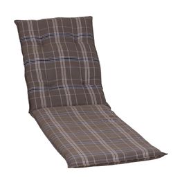 Beo Sonnenliegen-Auflage 'Brilon' braun 60 x 193 x 6 cm
