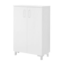 Fackelmann H&auml;ngeschrank 'ATLANTA' wei&szlig; foliert 60,5 x 94 x 32,5 cm