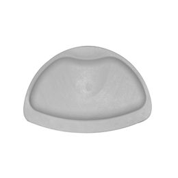 toom Nackenkissen 'TecnoPlus' grau 30 x 20 cm f&uuml;r Badewannen
