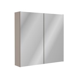 Fackelmann Spiegelschrank 'Compact Line' kaschmir 70 x 68 x 15,6 cm