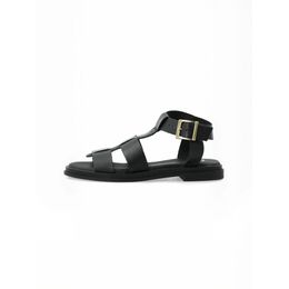 Ca'Shott CA'SHOTT Damen Sandale "Ca'Shott Sandals CASELIA", Gr. 41schwarz, Obermaterial: 100% Leder, Schuhe