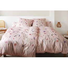 Bettw&auml;sche Eleganteros&eacute;, Mako-Satin, Obermaterial: 100% Baumwolle, Bettw&auml;sche, "Highlife", angenehmes Hautgef&uuml;hl