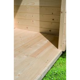 Karibu Fu&szlig;boden f&uuml;r Gartenhaus 'Dahme 1' und 'Davin 1' naturbelassen