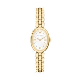 Emporio Armani Damen Quarzuhr "SINFONIA", gold, Armbanduhren, Armbanduhr, Damenuhr, Edelstahlarmband, analog