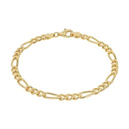 Amor Damen Armband, 19cm, Silber 925 (Sterlingsilber), gold, Silber 925 (Sterlingsilber), Armb&auml;nder