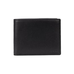 BOSS Herren Geldb&ouml;rse "Geldb&ouml;rse ASOLO", schwarz, Obermaterial: 100% Schafsleder sheepskin. Futter: 100% Polyester PES., Kleinlederwaren