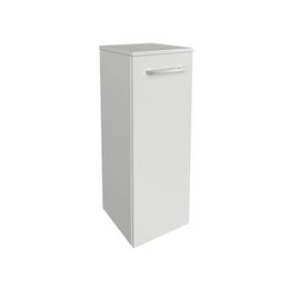Fackelmann Unterschrank 'B.Style' wei&szlig; gl&auml;nzend 30,2 x 82,6 x 32 cm links