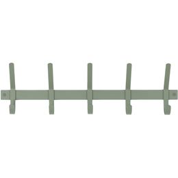 Garderobenhalter SPINDER DESIGN, B:70cm H:21cm T:8,2cm, gr&uuml;n, Metall, Garderobenhalter, "Dexter", Metall, Breite 70 cm