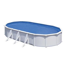 GRE Stahlwandpool-Set 'Fidji' 500 x 300 x 120 cm mit Sicherheitsleiter und Sandfilteranlage