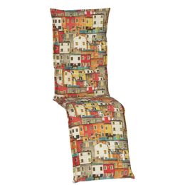 Beo Liegestuhl-Auflage 'Tours' mehrfarbig 46 x 171 x 8 cm