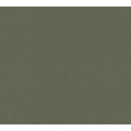 A.S. Cr&eacute;ation A.S. Cr&eacute;ation Vliestapete 'Metropolitan Stories Travel Styles' Uni gr&uuml;n 0,53 x 10,05 m