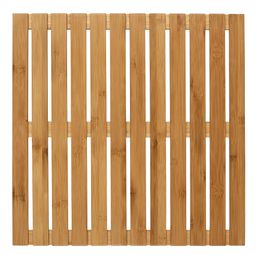 Wenko Badematte 'Indoor & Outdoor' Bambus 50 x 50 cm