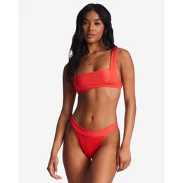 Billabong Damen Tankini-Top "Lined Up", rot, Gr. XS, Obermaterial: 86% Nylon, 14% Elasthan., Bikini-Oberteile