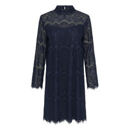 Culture Damen Midikleid "Damen Kleid CUima", blau, Gr. XS, Obermaterial: 60% Baumwolle CO. 40% Polyamid PA., Kleider