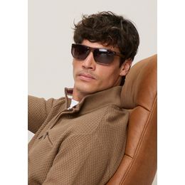 H.I.S. H.I.S Sonnenbrille "Polarisierende Gl&auml;ser reduzieren st&ouml;rende Reflexionen beim Tragen", grau, transparent, Sonnenbrillen, sportlich-modischer Stil