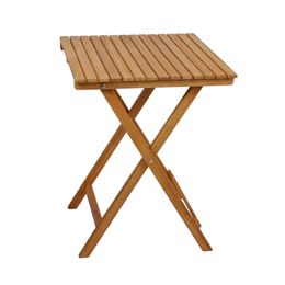 Garden Pleasure Balkontisch 'Alameda' klappbar Akazienholz 55 x 55 x 72 cm
