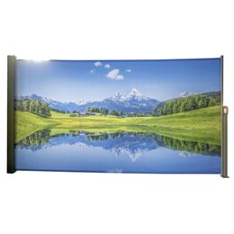 Garden Pleasure Seitenmarkise 'Bergsee' 300 x 160 cm