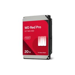 Western Digital interne HDD-Festplatte "WD202KFGX", 20 TB, rot, Festplatten