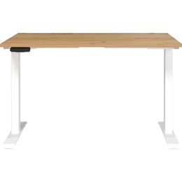 Schreibtisch Germania, B:120cm H:72cm T:80cm, wei&szlig;, B&uuml;ro, Tische, "Jet", moderne Farbvariationen, Breite 120/140/160/180 cm, Made in Germany
