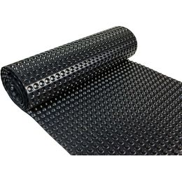 Hochbeet Windhager, H:90cm T:650cm, schwarz, HDPE (High Density Polyethylen), Pflanzgef&auml;&szlig;e, "Noppenfolie rei&szlig;fest und langlebig", Abdeckung