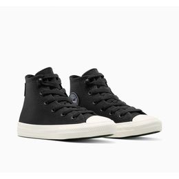 Converse M&auml;dchen Sneakerboots "CHUCK TAYLOR ALL STAR", Gr. 35schwarz, cold stare, egret, Textil, Schuhe, Winterschuhe, Schn&uuml;rboots, Sneaker,