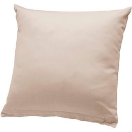 Kissenbezug Primera, B:40cm L:40cm, beige, Mako-Satin, 100% Baumwolle, Mako-Satin, Kissenbez&uuml;ge, "Primera Luxus-Satin Kissenbezug", Passend zu