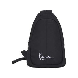 Karl Kani Damen Mini Bag "Karl Kani Unisex KA-BG021-001-01 Signature Crossbody Bag", schwarz, Polyester, Taschen