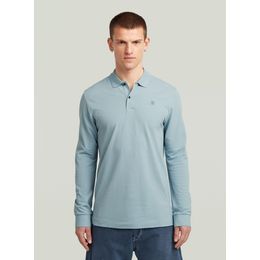 G-Star Raw G-STAR Herren Poloshirt "Dunda Slim Poloshirt", blau, Gr. XS, Obermaterial: 95% Baumwolle, 5% Elasthan, Shirts