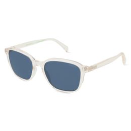 Levi's Levi's LV 5030/S | Unisex-Sonnenbrille | Fassung: Vollrand, Quadratisch, Kunststoff, Kristall | Glasfarbe: Blau