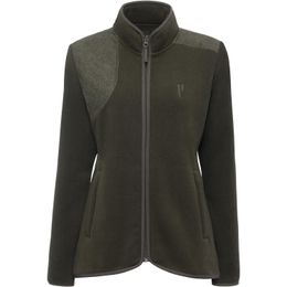 Parforce Tradition Damen Fleecejacke Hardwick Oliv (Gr&ouml;&szlig;e: 3XL)
