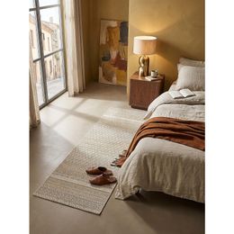 L&auml;ufer Flachgewebe Beige 80x150 cm - ESERA KADIMA DESIGN