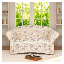 2-Sitzer Sofa Loretta, ca. 153 x 83 x 85 cm &ndash; Blumenmuster