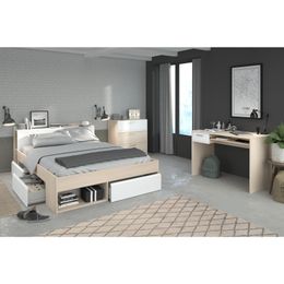 Parisot Schlafzimmer-Set "Most 60" Akazie-Wei&szlig;
