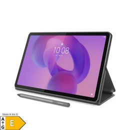 Lenovo Idea Tab + Stift + Folio Case, 11 Zoll, 4 GB + 128 GB, Luna Grey, (ZAFR0003SE, IPS, 90 Hz, Android 15)