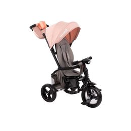 Kikkaboo Tricycle Nikki 3 in 1 Dreirad, klappbar EVA-Reifen Musik Lichter Griff rosa