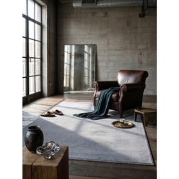 Teppich Kurzflor Grau 140x200 cm - DOUBS KADIMA DESIGN