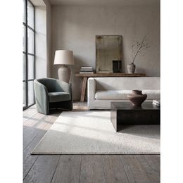 L&auml;ufer Pflegeleicht Creme 80x150 cm - BORMIDA KADIMA DESIGN