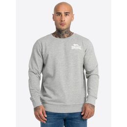 Lonsdale Herren Rundhals Sweatshirt schmale Passform LONGRIDGE
