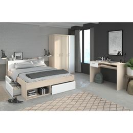 Parisot Schlafzimmer-Set "Most 73" Akazie-Wei&szlig;
