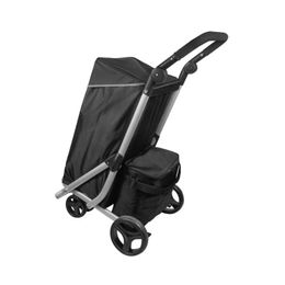 48 L Einkaufswagen + 12 L K&uuml;hltasche Einkauf Trolley