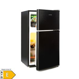Klarstein Big Daddy Cool K&uuml;hl-Gefrier-Kombination 87 Liter 40dB EEK E Schwarz 87 Liter