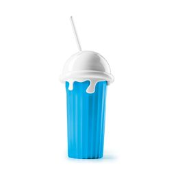 gourmetmaxx Slushy Ice Maker 330ml blau/wei&szlig;