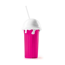 gourmetmaxx Slushy Ice Maker 330ml rosa/wei&szlig;