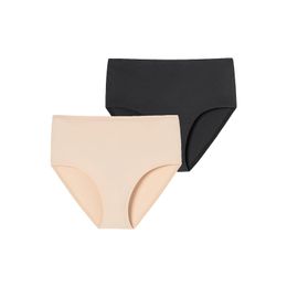 Schiesser Damen Maxislip Invisible Soft 2er Pack