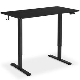 TecTake&reg; H&ouml;henverstellbarer Schreibtisch, elektrisch, 2-stufig, intuitives Bedienpanel mit LCD-Anzeige, 120 x 60 x 71 &ndash; 116 cm
