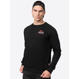 Lonsdale Herren Rundhals Sweatshirt schmale Passform LYMPSTONE