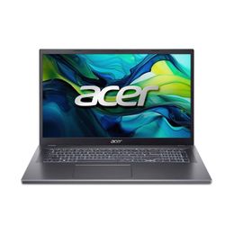 ACER Aspire 17 (A17-51M-56SG), 17,3 Zoll, Full HD, IPS, Intel Core 5 120U, 16GB, 512GB SSD, Ohne Netzteil (Steel Gray)