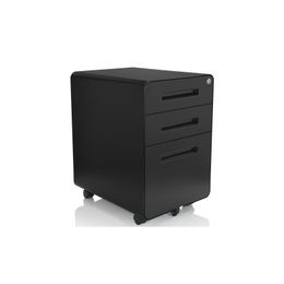 hjh OFFICE Rollcontainer COLOR PLUS I Stahl