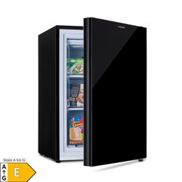 Pluto 80L Gefrierschrank 4-Sterne 80 Liter bis -18 &deg;C Schwarz