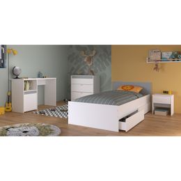 Parisot Kinderzimmer Set 4tlg "Pirouette 27" Wei&szlig;